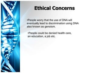 Dna fingerprinting! | PPTX