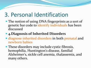 Dna finger printing | PPTX