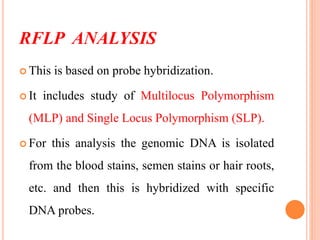 Dna fingerprinting | PPT