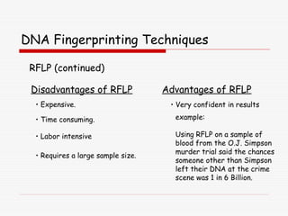 DNA fingerprinting forensic microbiology | PPT