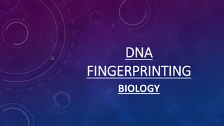 DNA Fingerprinting Biology Class12.pptx