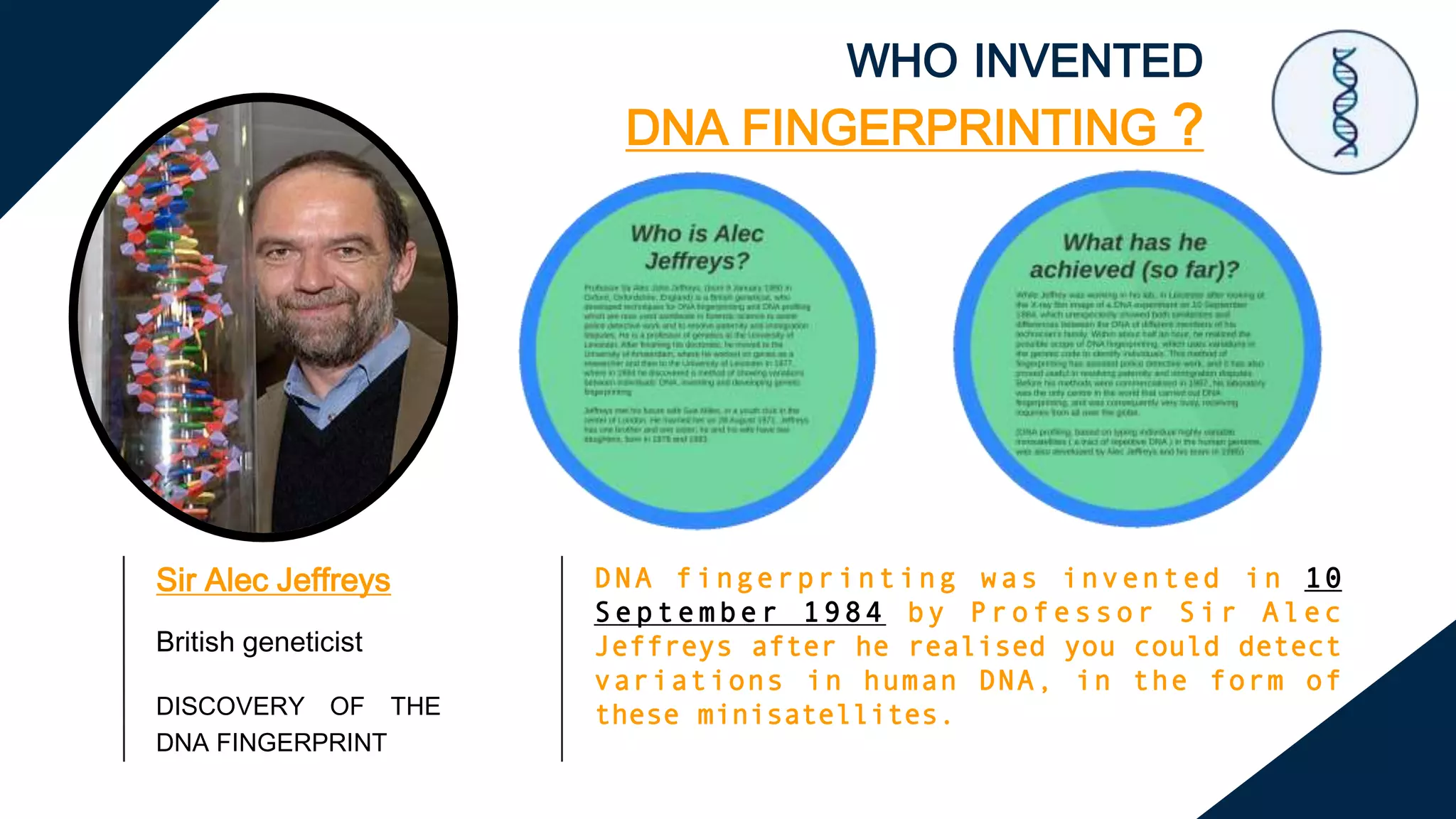 DNA Fingerprinting | PPT