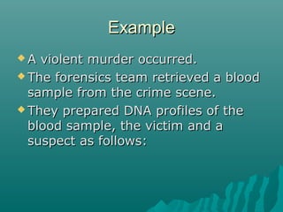 DNA finger printing | PPT