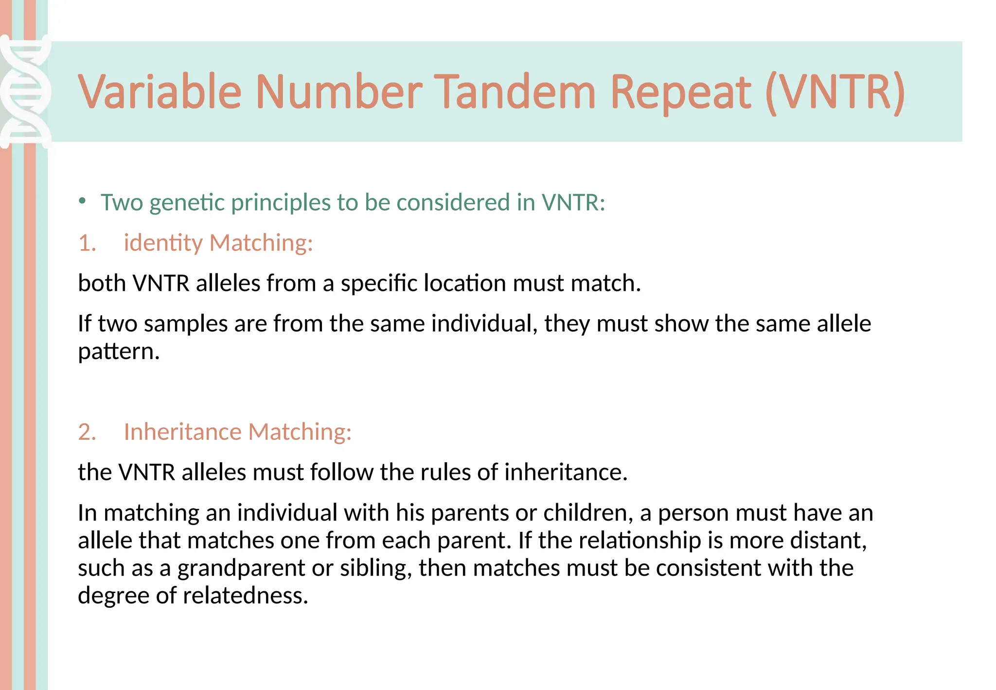 DNA finger printing is a molecular technique | PPTX