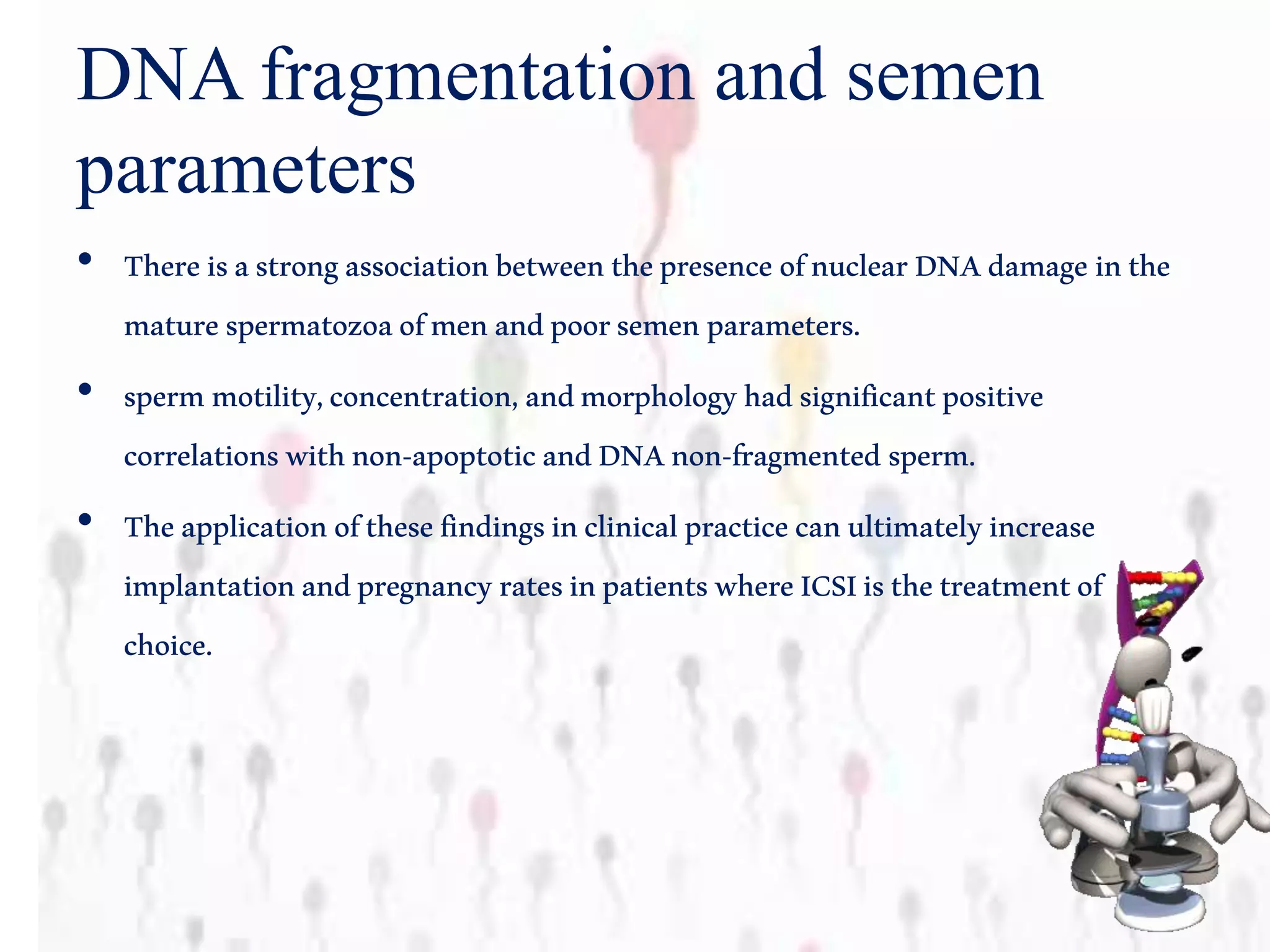 Sperm DNA fragmentation | PPTX