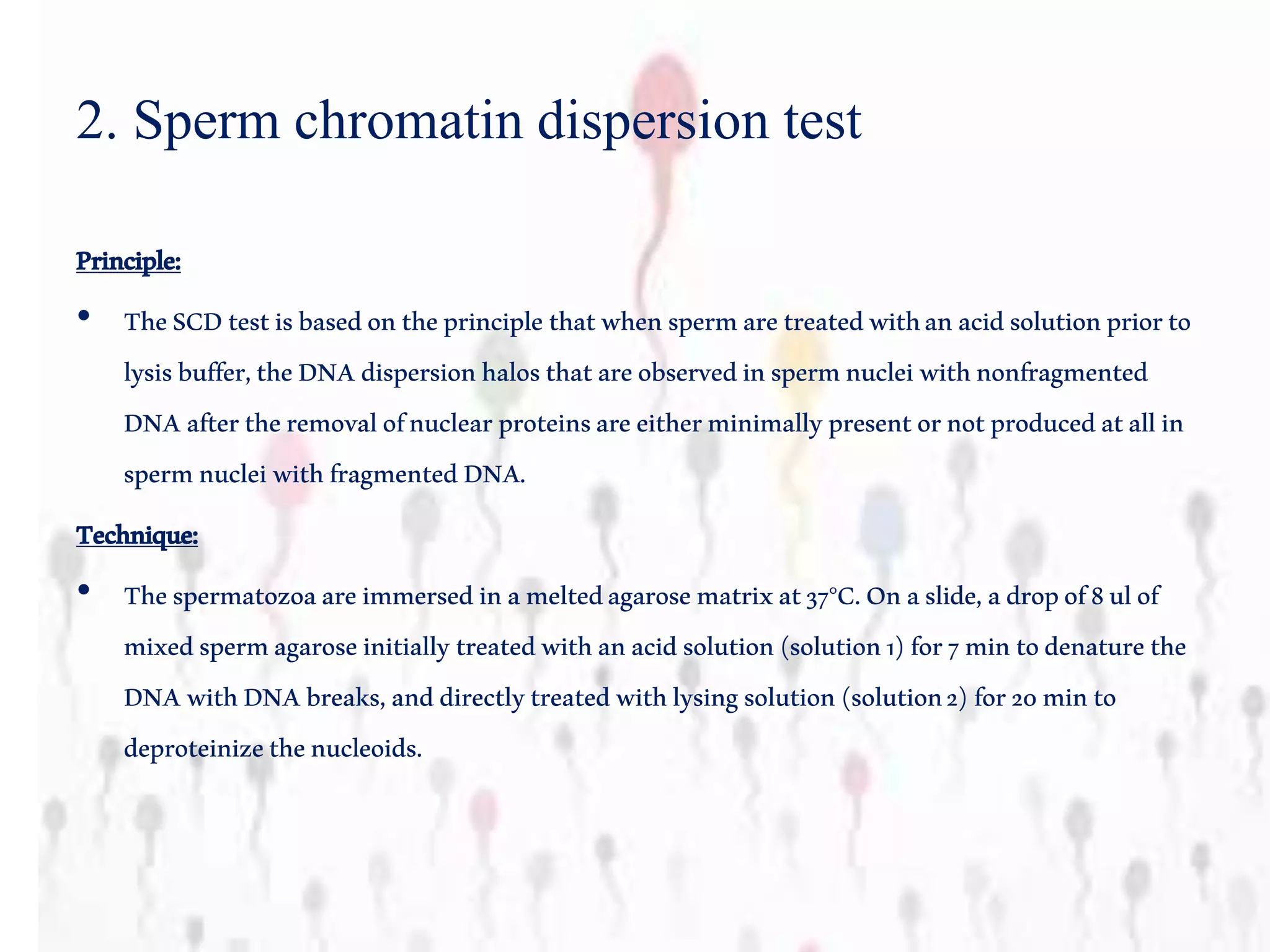 Sperm DNA fragmentation | PPTX