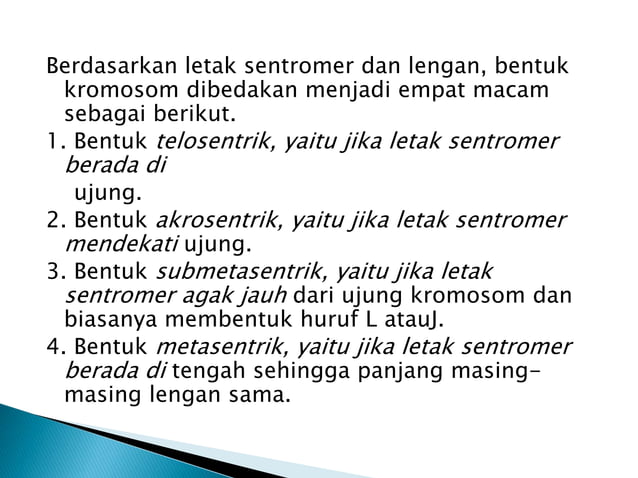 Dna, gen, dan kromosom | PPT