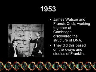 DNA History & Structure | PPT
