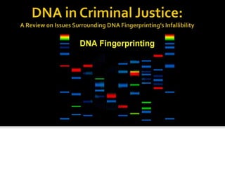 Dna in criminal justice | PPTX