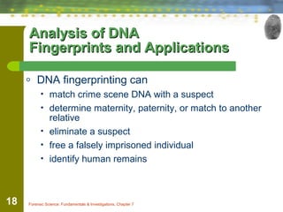 Dna in forensics | PPT