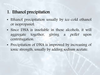 Dna isolation | PPTX
