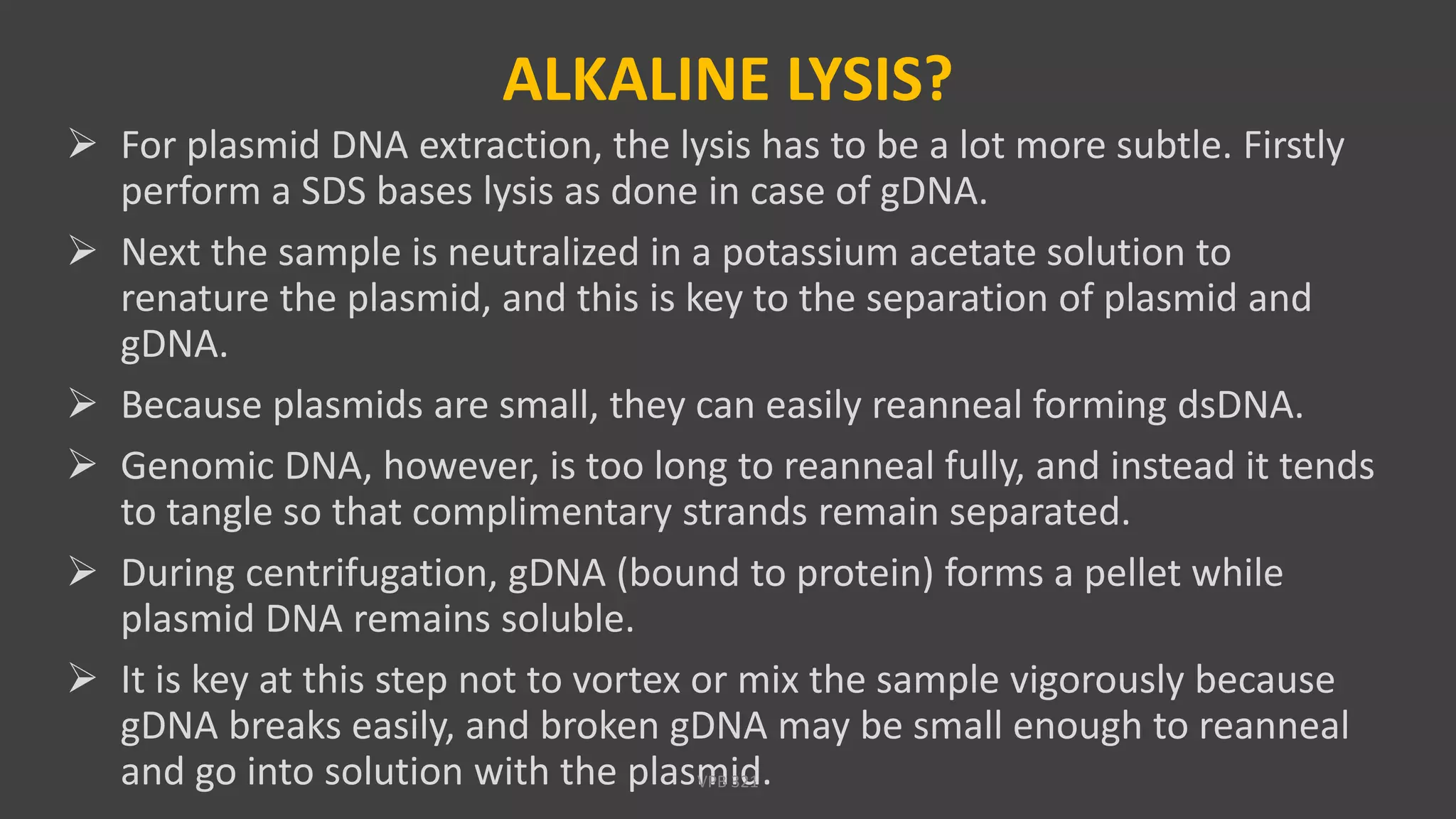 Dna isolation Principle | PPTX