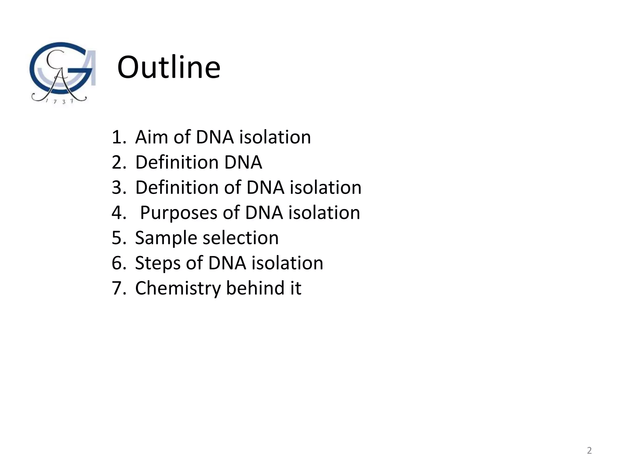 Basics of Dina isolation | PPTX