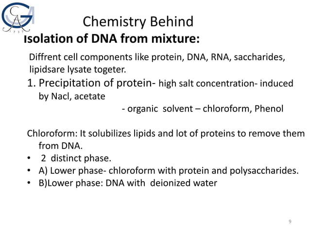 Basics of Dina isolation | PPT