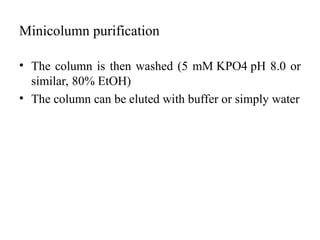 DNA Isolation Methodsand characteristics | PPT