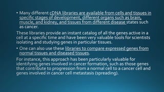 Dna libraries | PPT