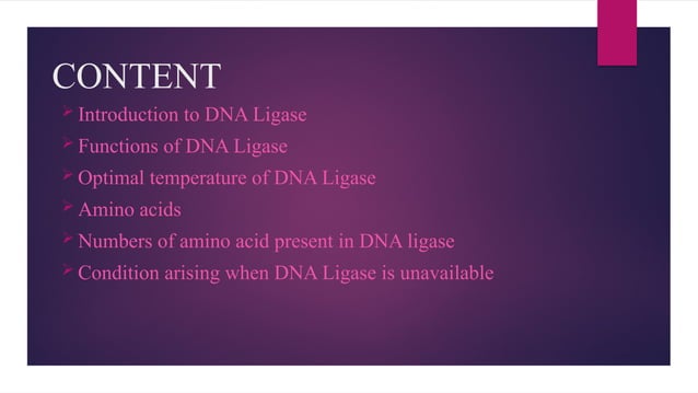 DNA LIGASE brief presentation slide.pptx