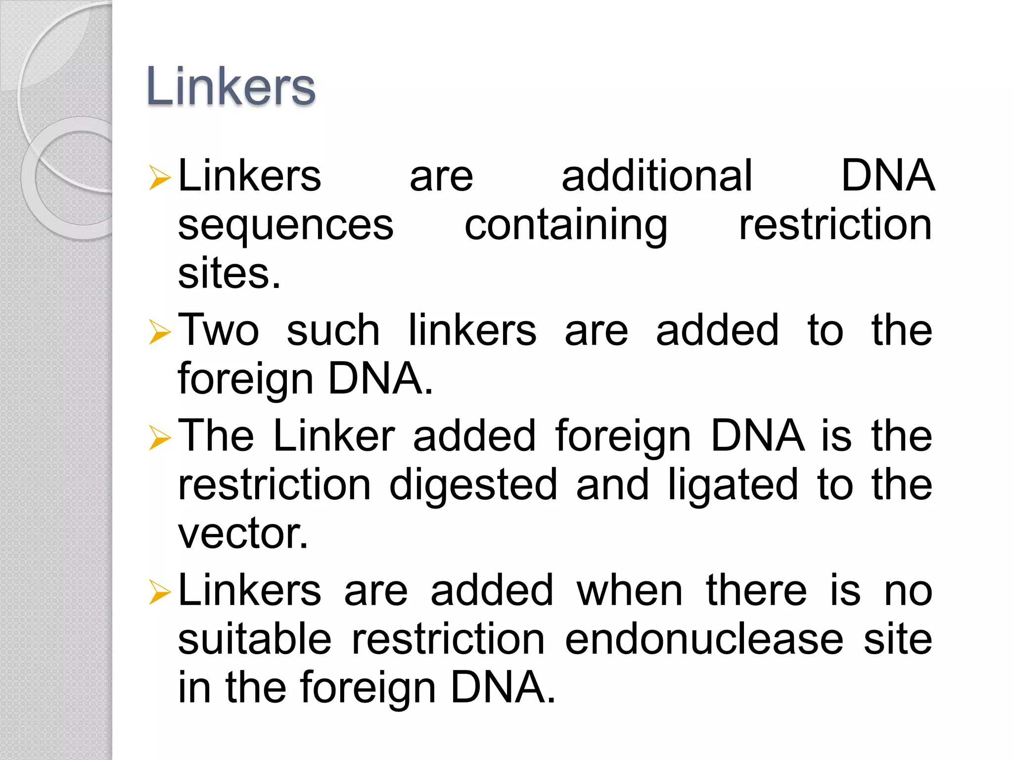 Dna manipulation enzymes | PPTX