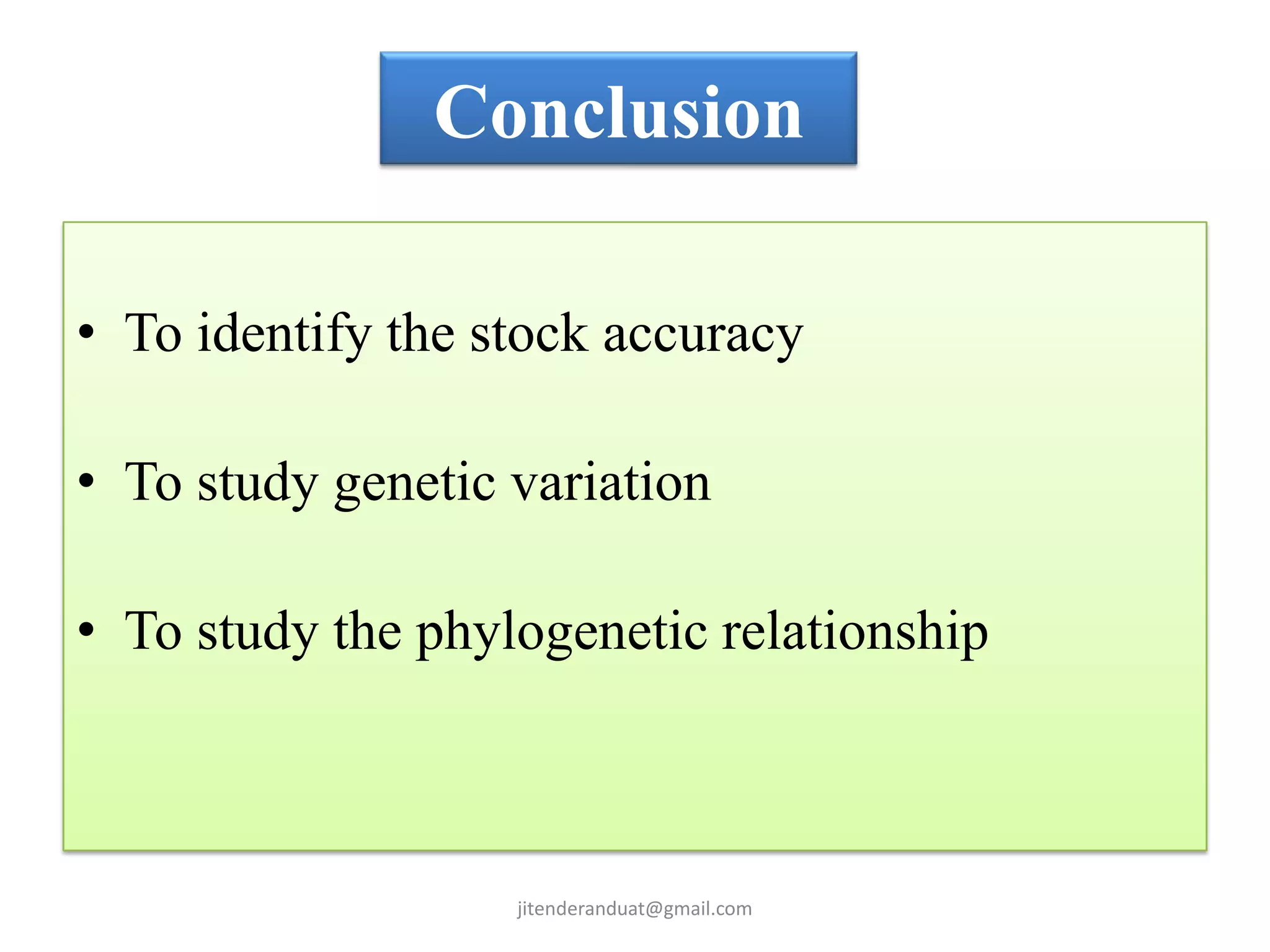 DNA Marker: | PPT
