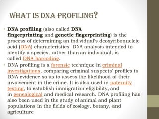 dna master legend.pptx DNA Fingerprinting: Purpose, Procedure, and How ...