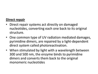 Molecular mechanism of DNA,damage n repair.pptx