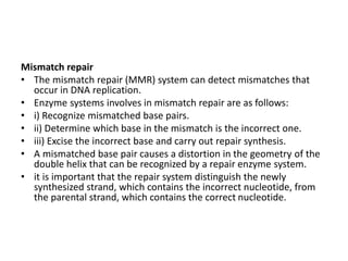 Molecular mechanism of DNA,damage n repair.pptx