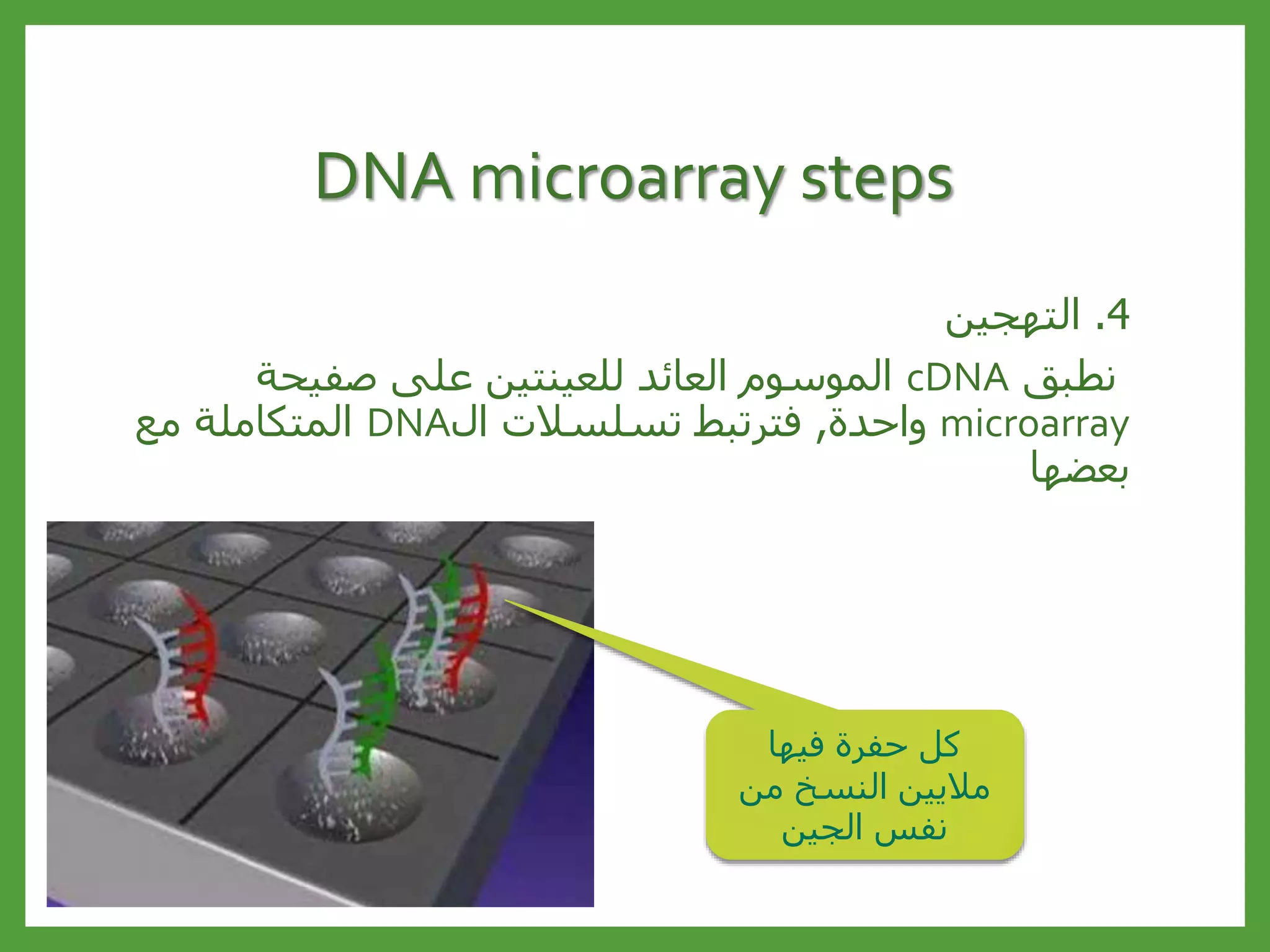 Dna microarray | PPTX