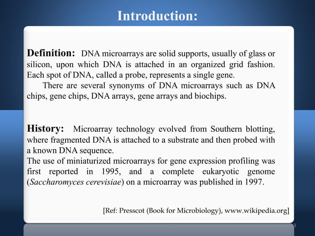 Dna microarray | PPT