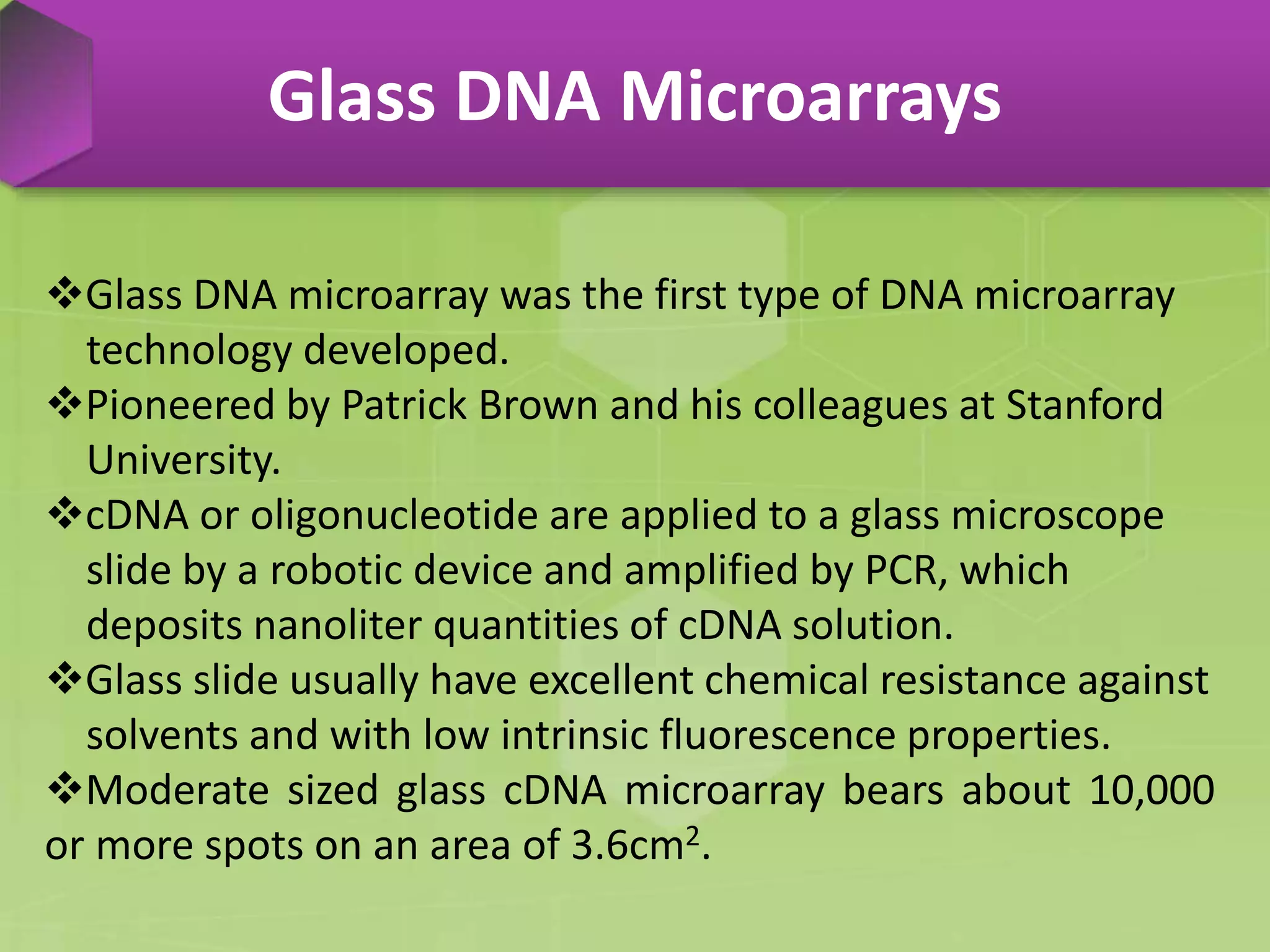 Dna microarray | PPT