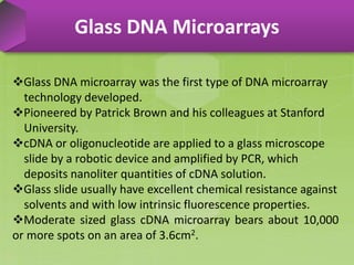 Dna microarray | PPTX