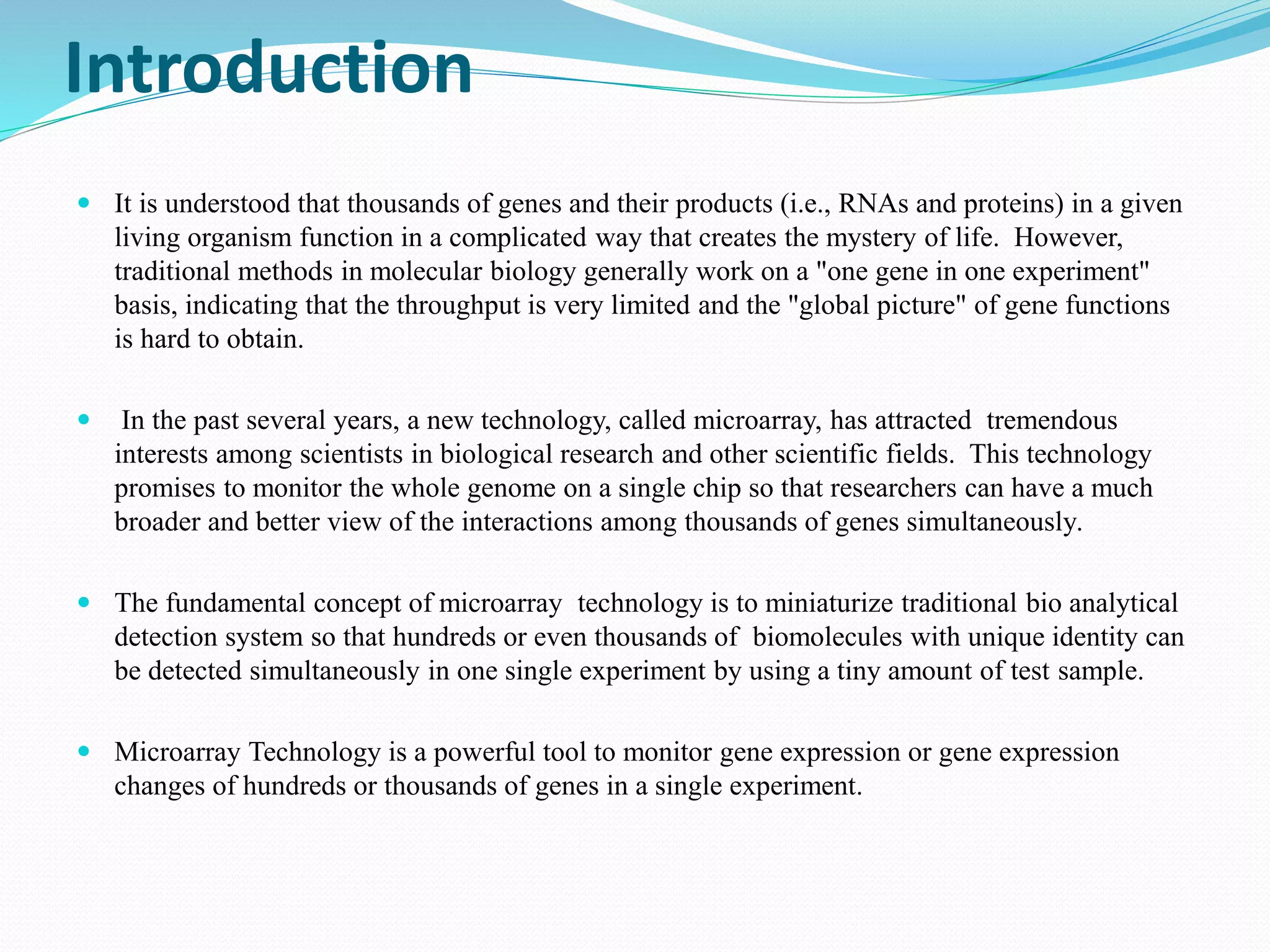 DNA micro array by kk sahu | PPTX | Biological Sciences | Science