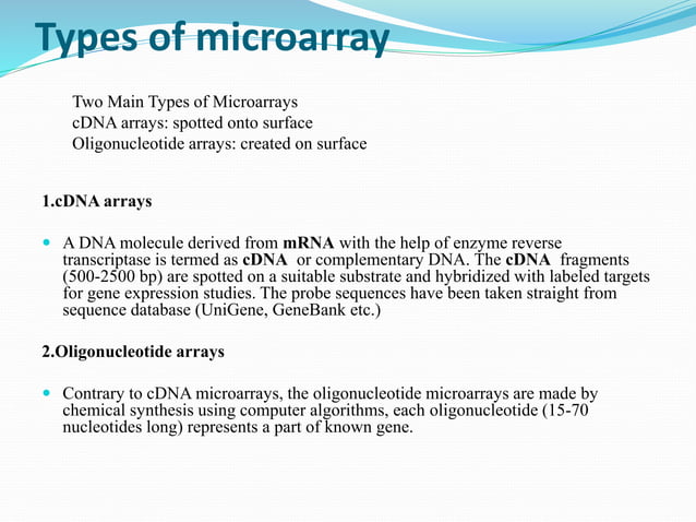 DNA micro array by kk sahu | PPTX | Biological Sciences | Science