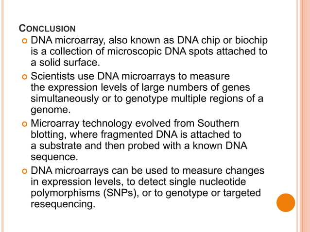 DNA CHIPS AND MICROARRAY.pptx