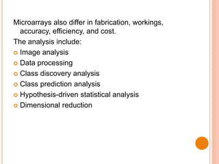 DNA CHIPS AND MICROARRAY.pptx