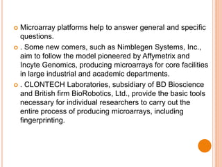 DNA CHIPS AND MICROARRAY.pptx