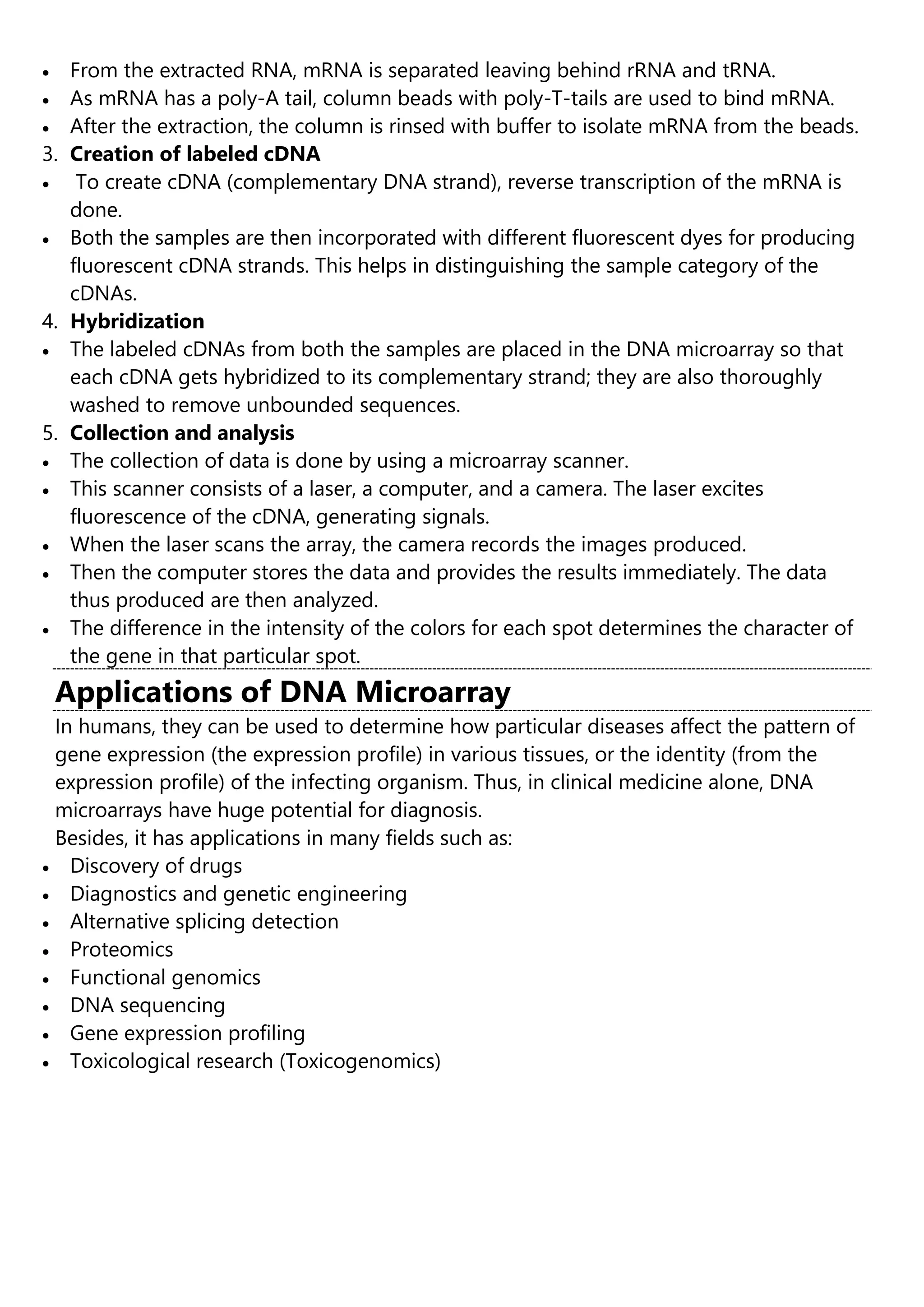 Dna Microarray Analysis In Proteomics Bio Informatics Pdf