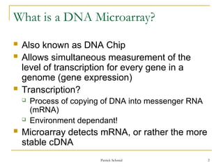 DNA Microarray Also known as DNA Chip.ppt