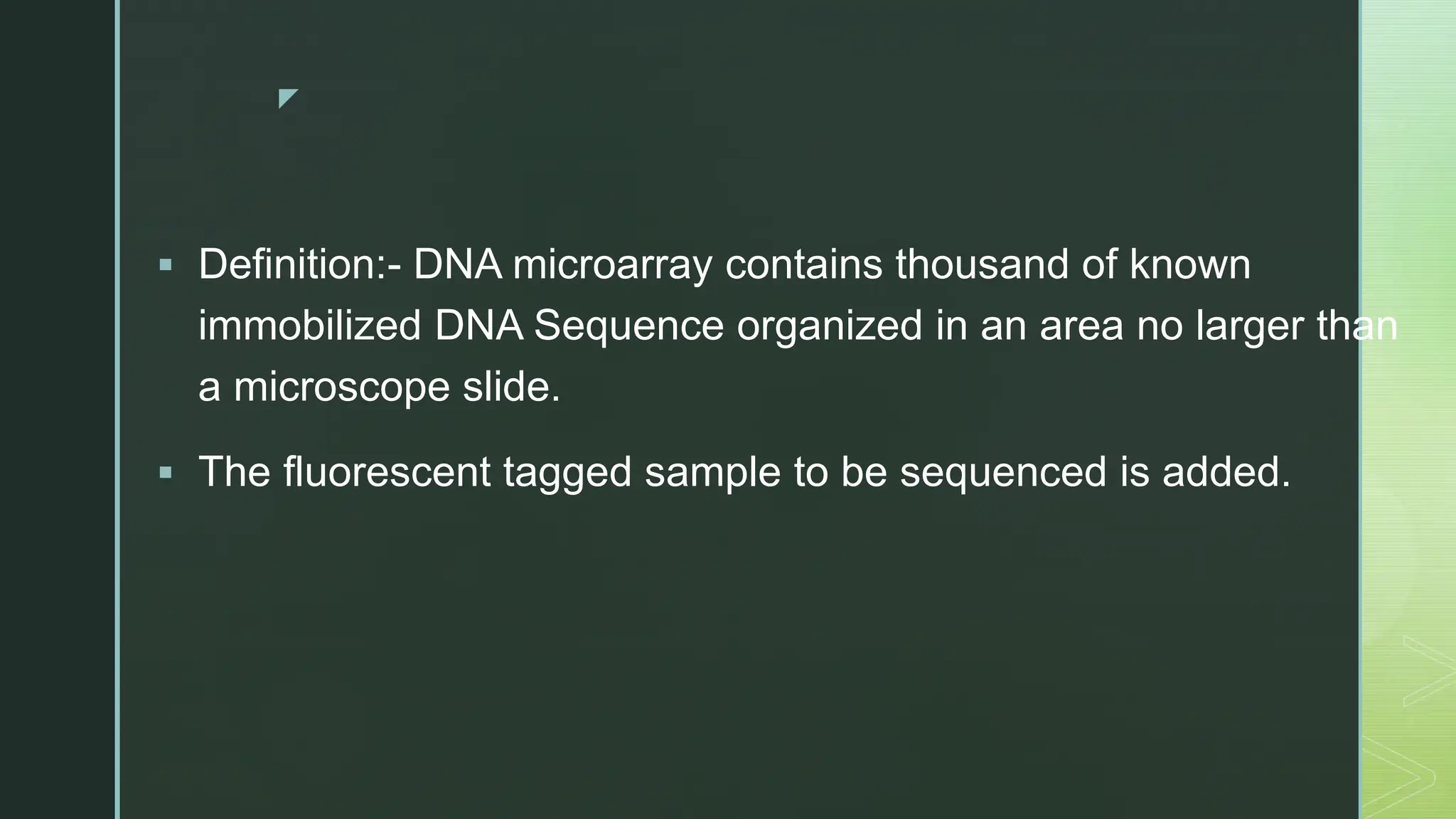 DNA Microarray technique in pathology .pptx