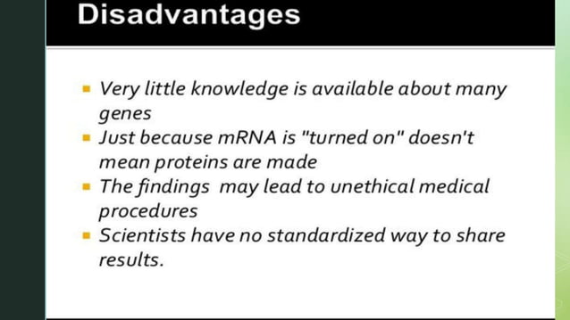 Dna Microarray Technique In Pathology Pptx