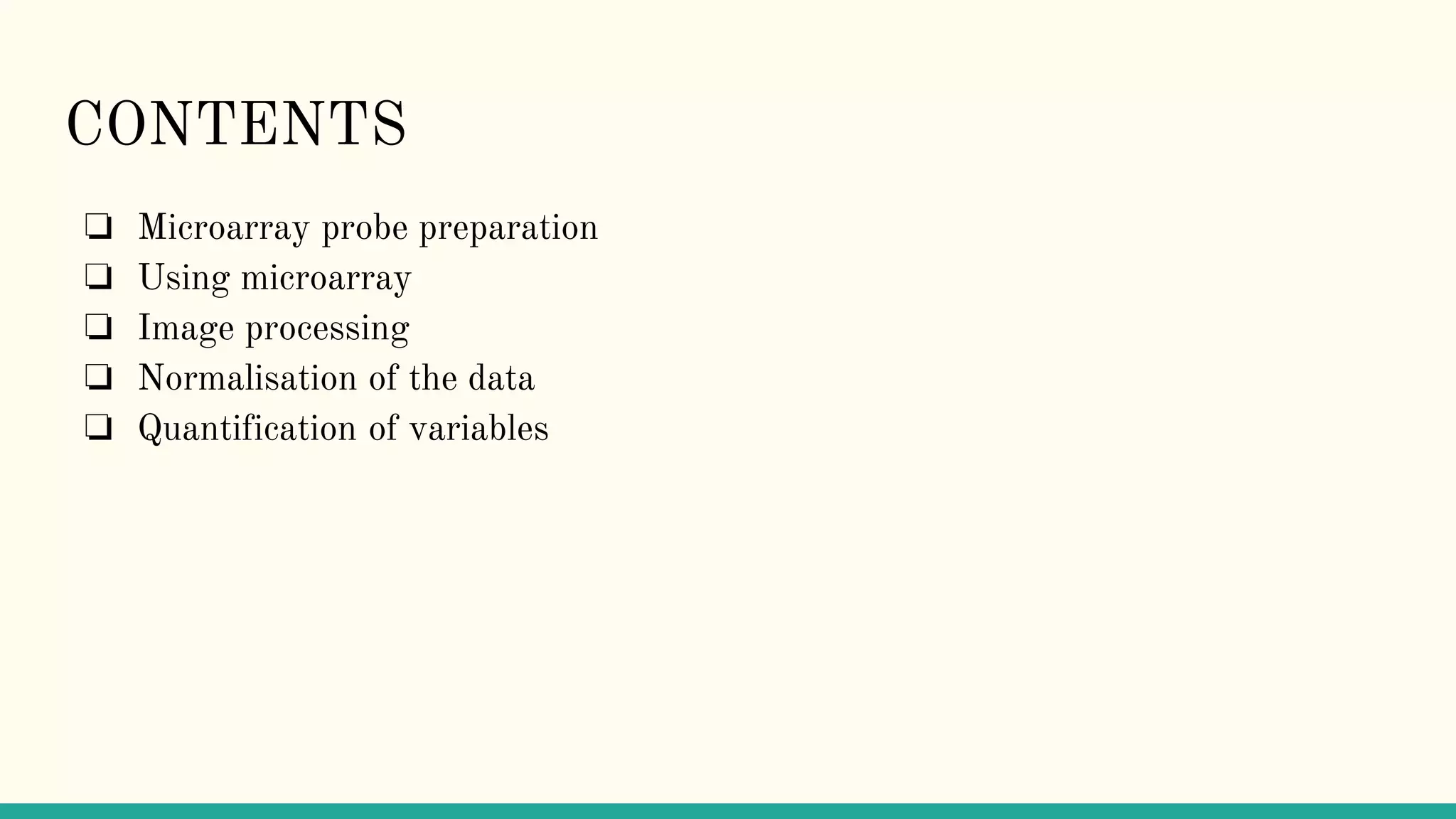 DNA microarray Technique | PPTX