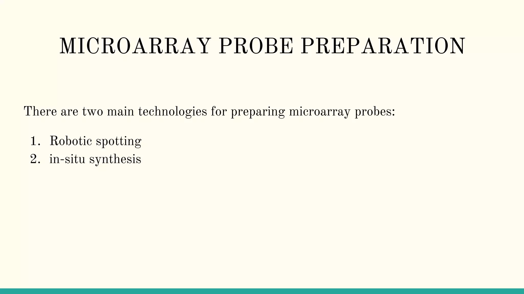 DNA microarray Technique | PPTX | Chemistry | Science