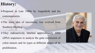 dna microarray .pptx