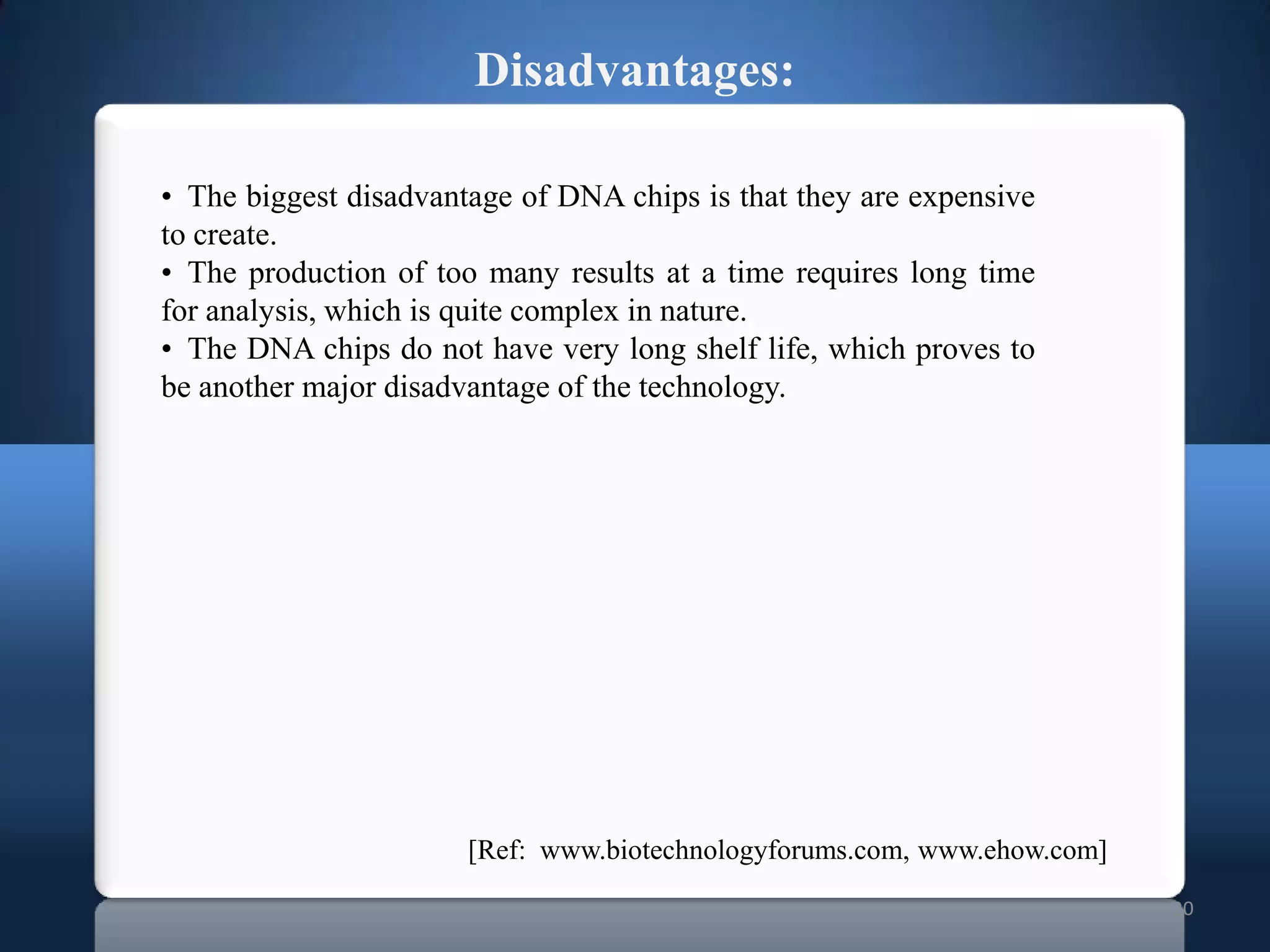 Dna microarray (dna chips) | PPTX