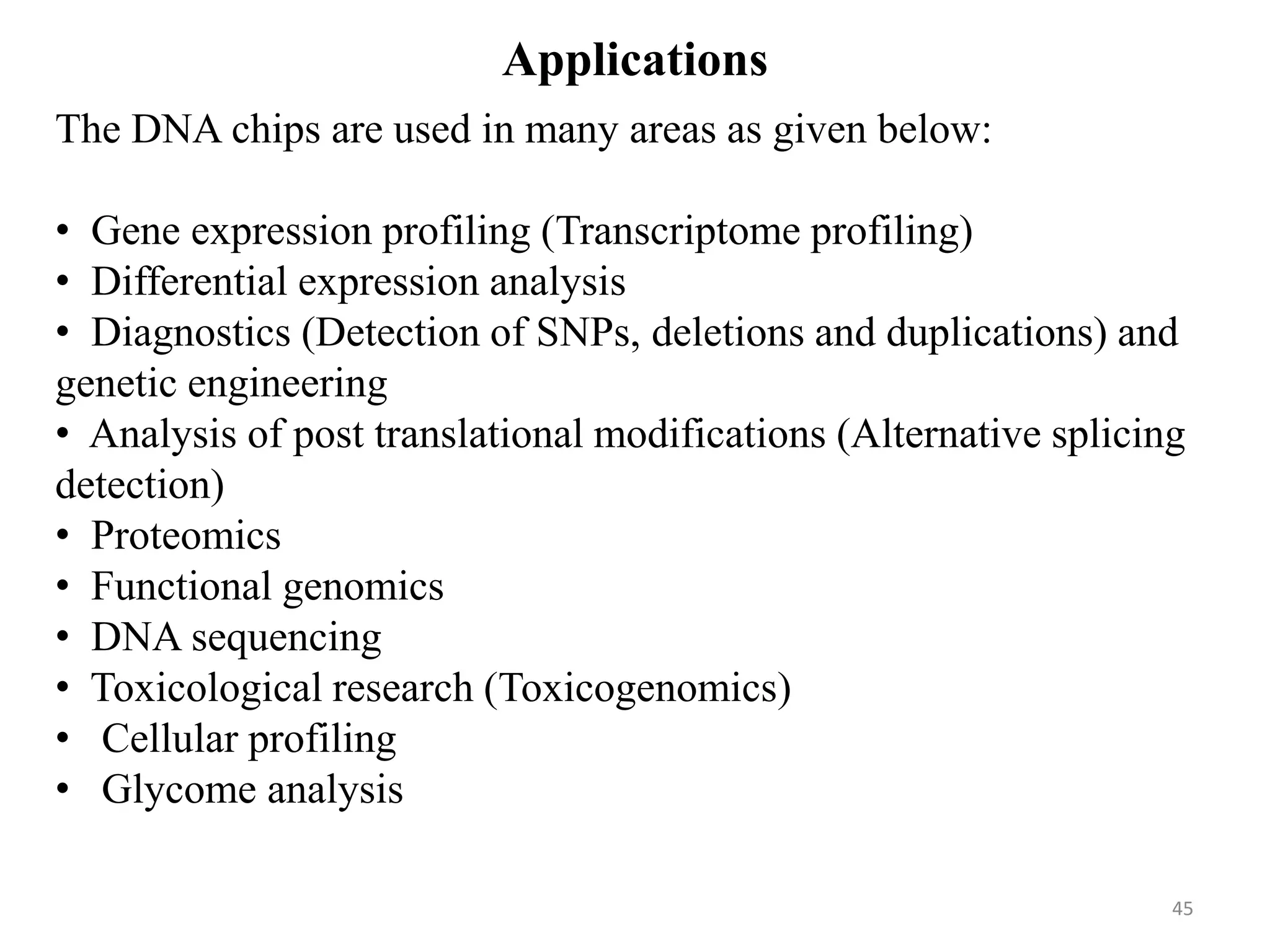 DNA microarray final ppt. | PPTX