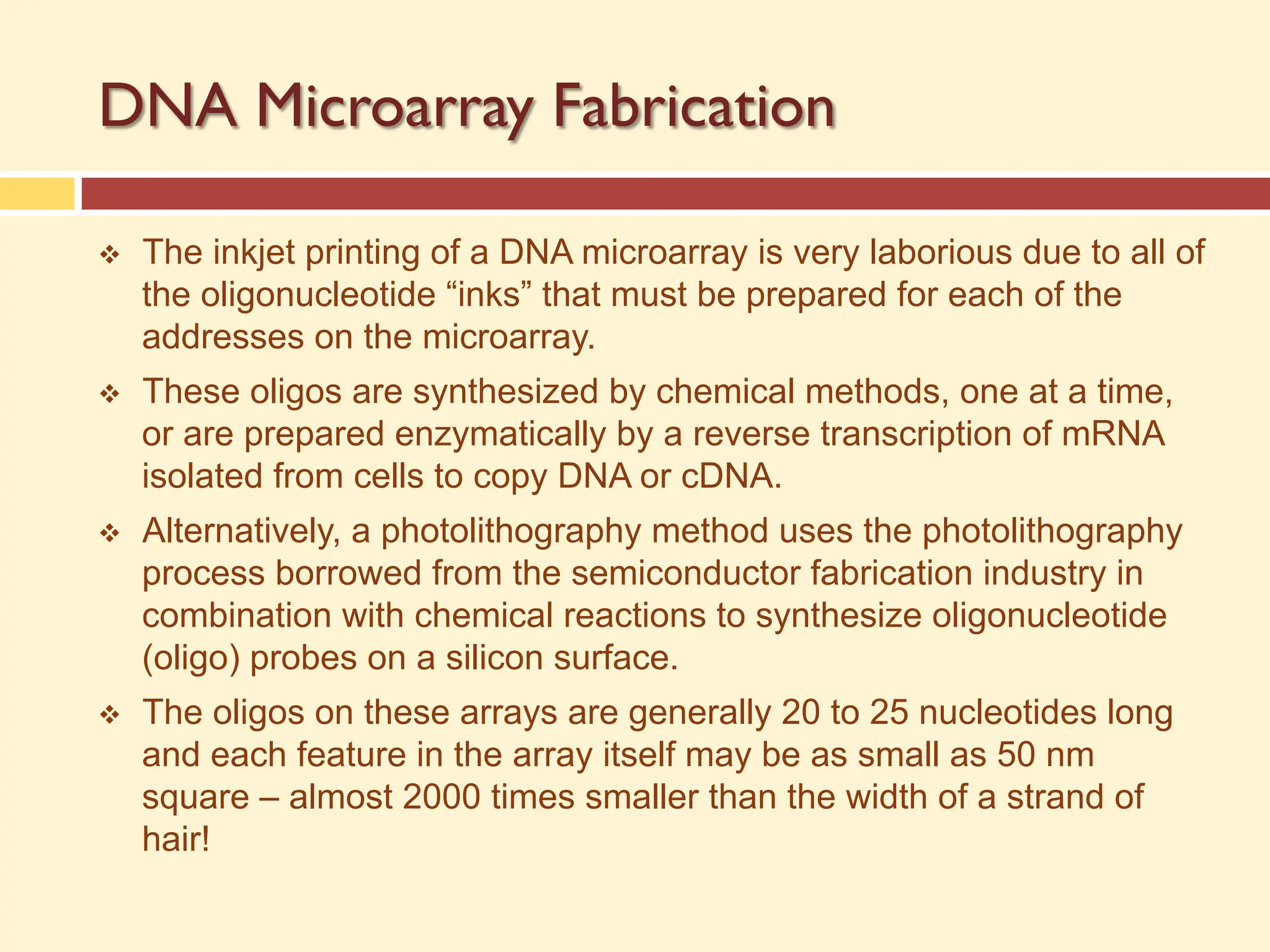 DNA_microarray_presentation Dna fingerprinting dna biotechnology | PDF ...