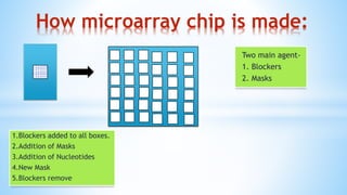 DNA MICRO ARRAY TECHNIQUE | PPT