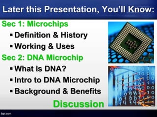 DNA Microchip | PPTX