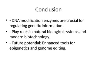DNA_Modifying_Enzymes_Presentation.pptks | PPTX
