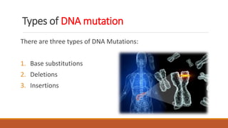 DNA Mutation and its Repair | PPTX