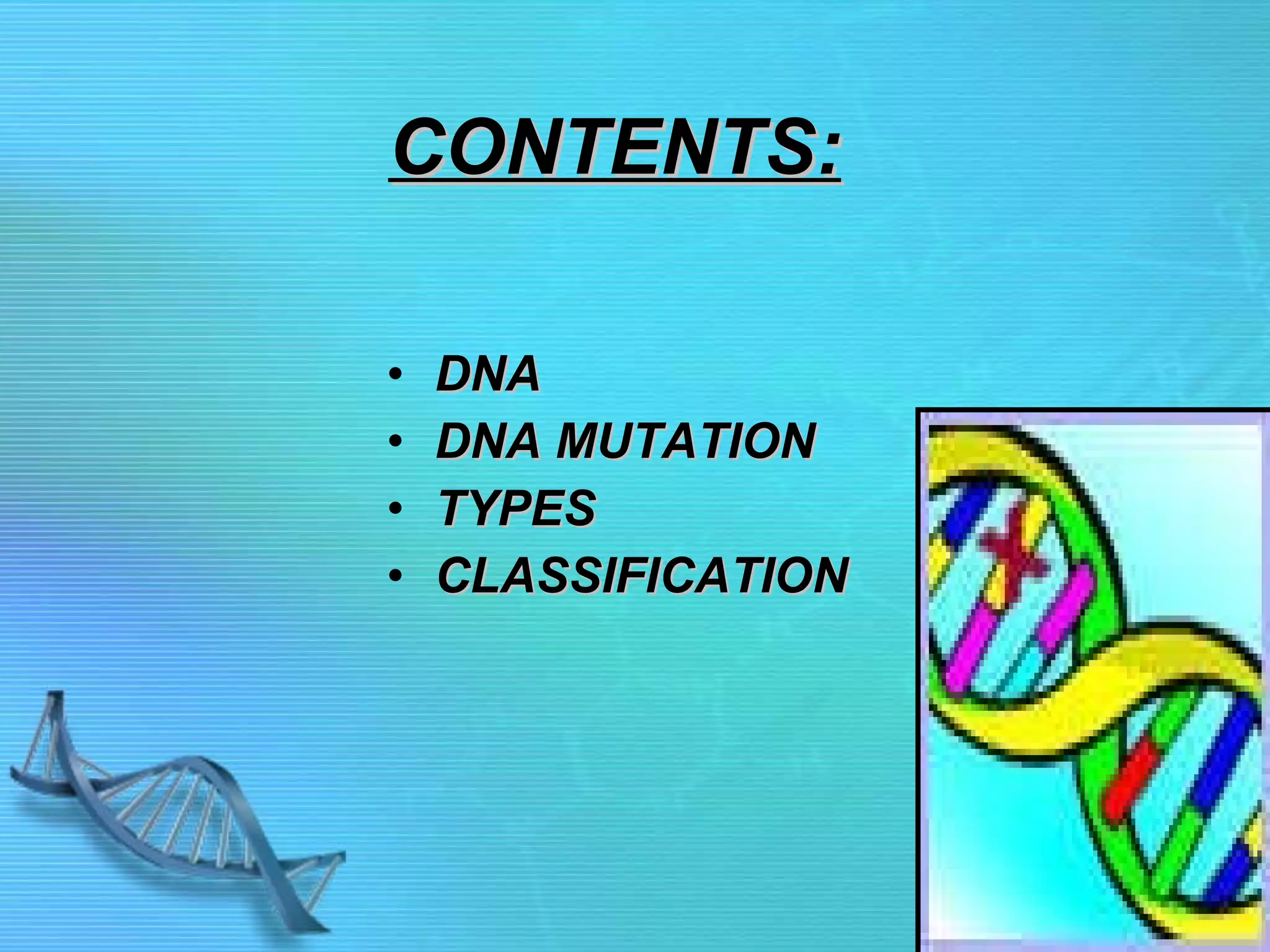 Dna Mutations | PPT